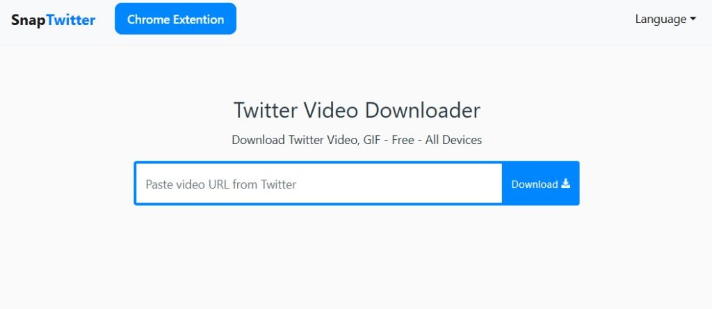 How to save Twitter videos in HD - SnapTwitter